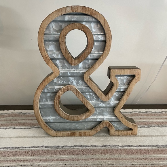 Hobby Lobby | Wall Decor | Rustic Farmhouse Letters Symbol | Poshmark